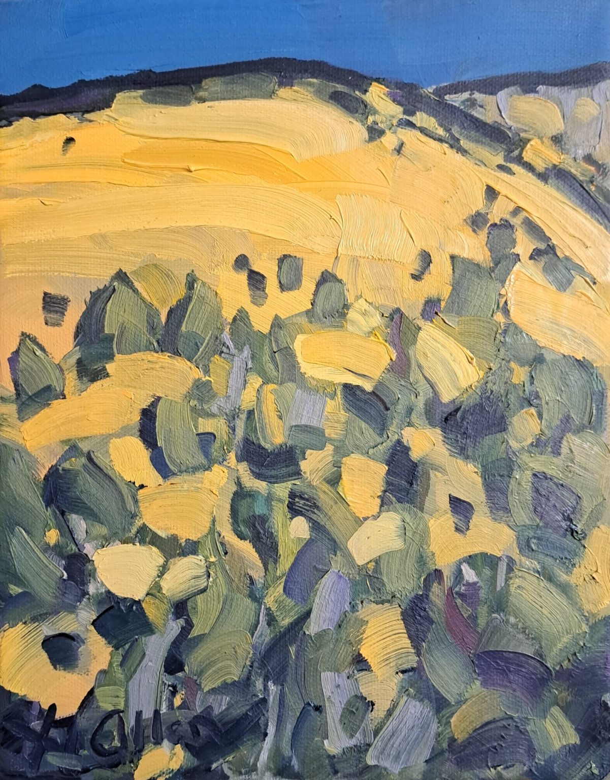 “HYDE PARK AUTUMN” – By Greg Allen – Acosta Strong Fine Art