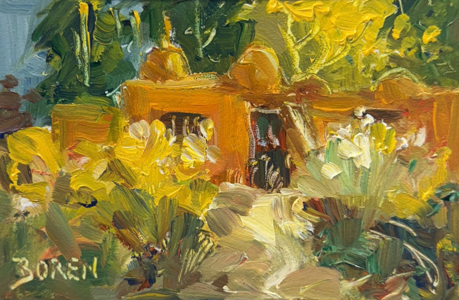 UPAIA ZEN CENTER – By Evelyne Boren – Acosta Strong Fine Art