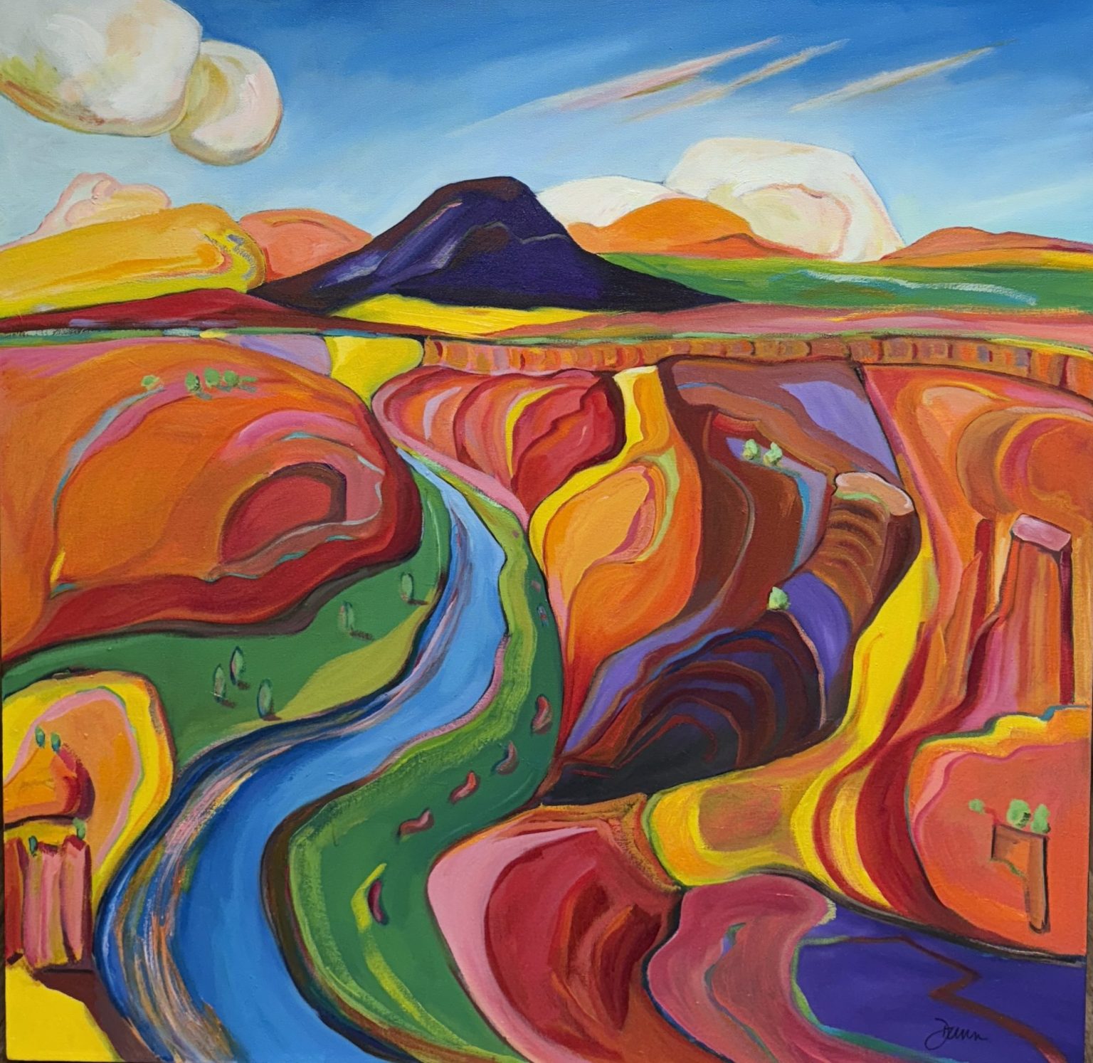 THE CANYON MAJESTIC – BY JACK DUNN – Acosta Strong Fine Art