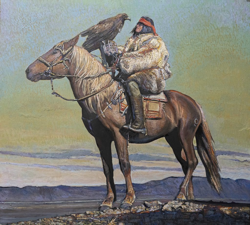 EYE OF THE EAGLE – BILL BAKER – Acosta Strong Fine Art