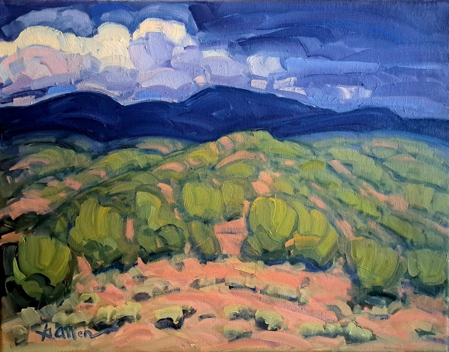 “MONSOONAL” – BY GREG ALLEN – Acosta Strong Fine Art