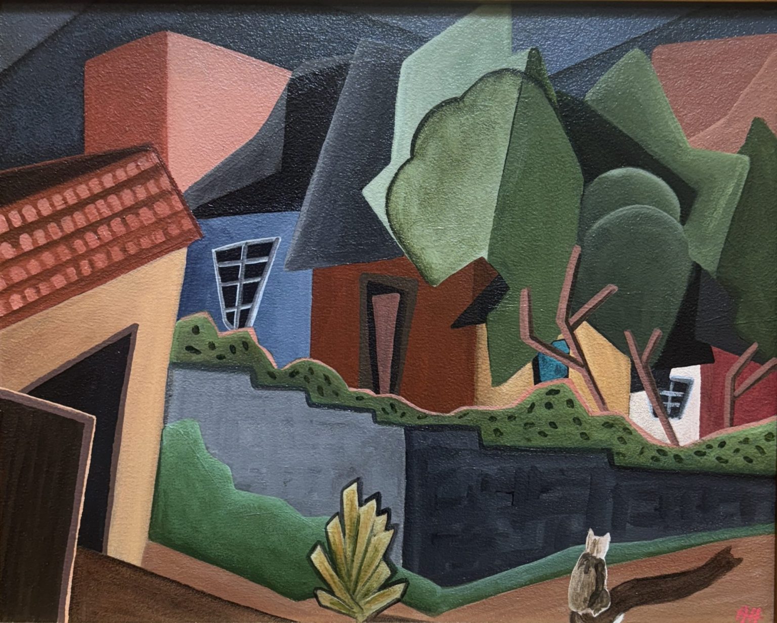 VILLAGE OF EL GATO – BY ANGIE HASKELL – Acosta Strong Fine Art