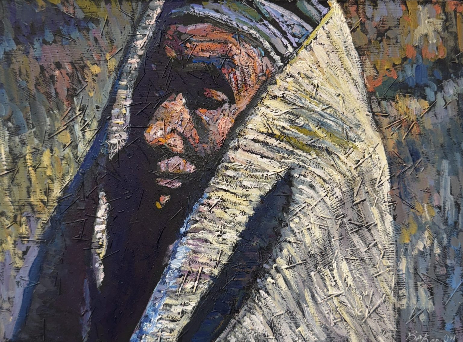 OLD NAVAJO – BILL BAKER – Acosta Strong Fine Art