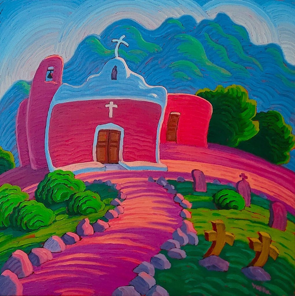 DAWN AT SAN FRANCISCO DE ASIS – BY RICK YOUNG – Acosta Strong Fine Art