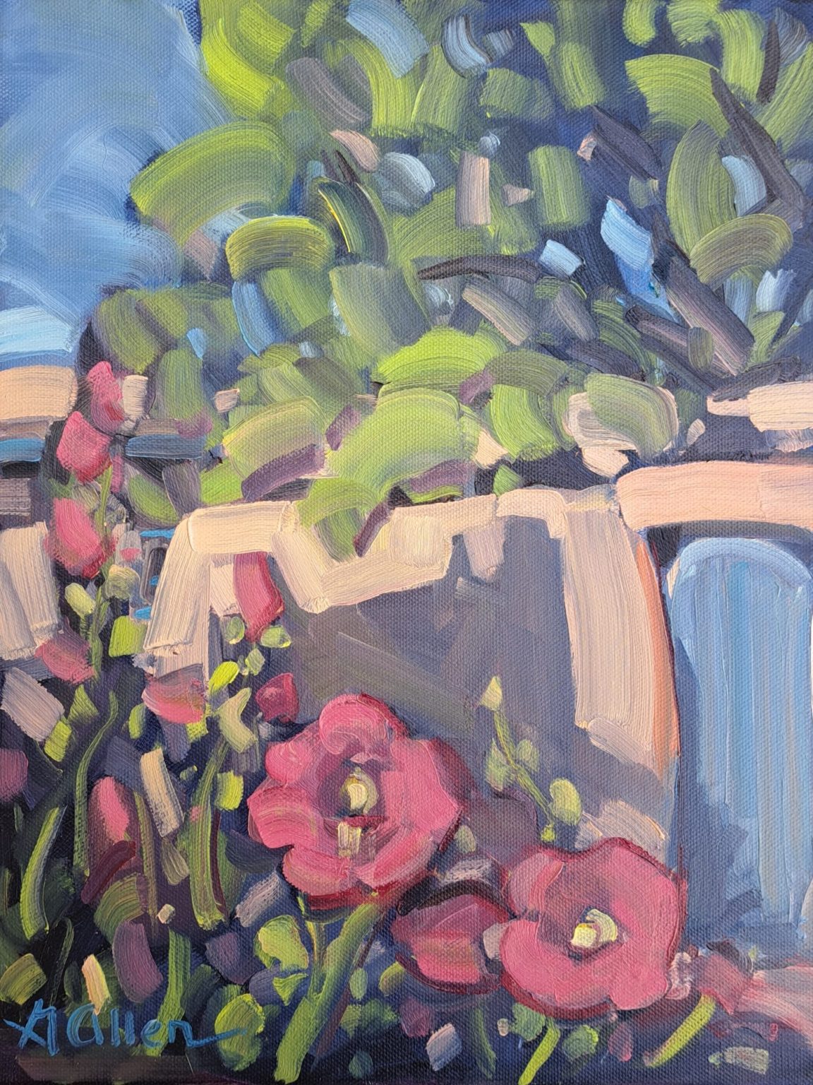 “BLUE GATE” – BY GREG ALLEN – Acosta Strong Fine Art