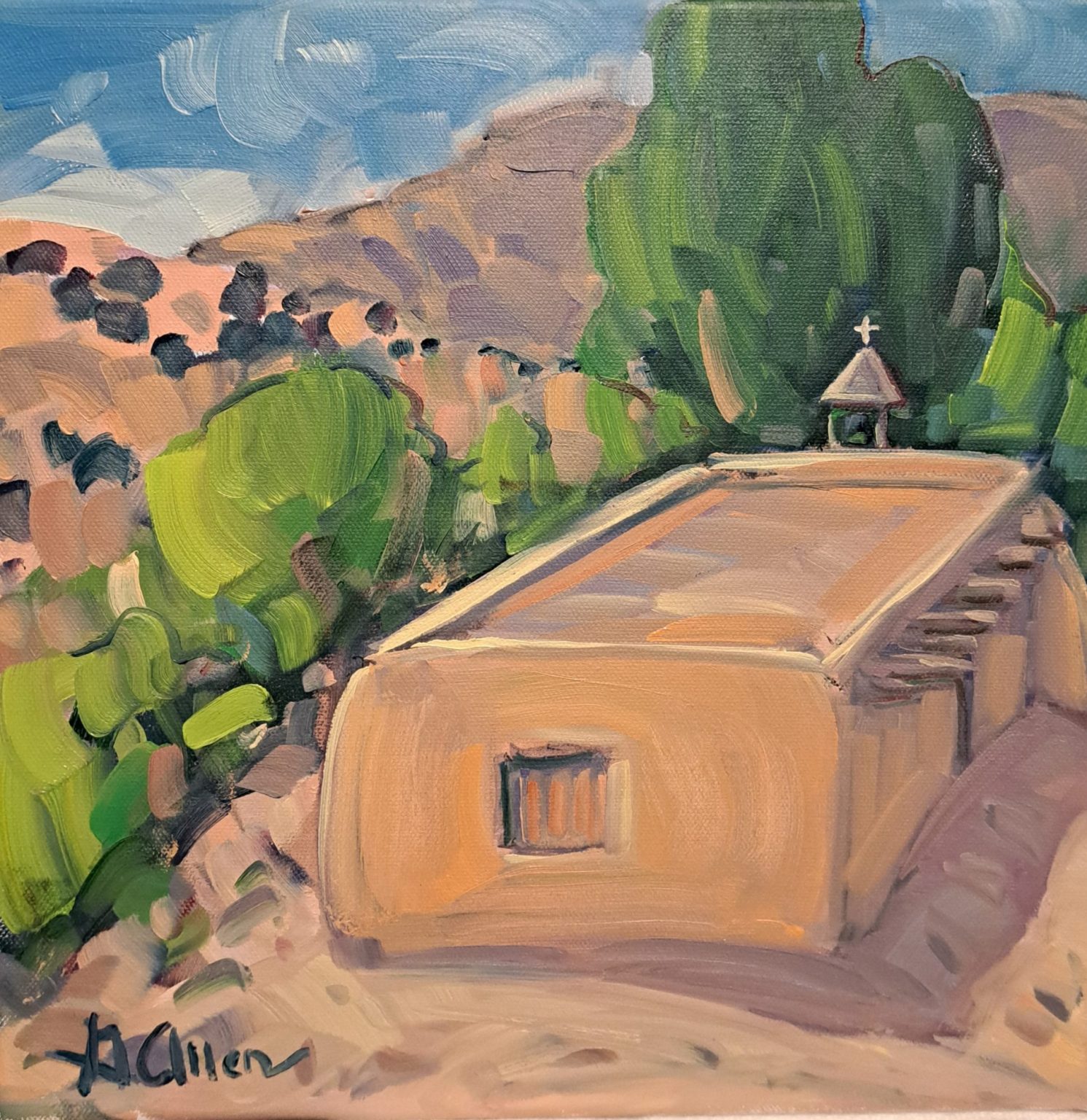 “CAPILLA” – BY GREG ALLEN – Acosta Strong Fine Art