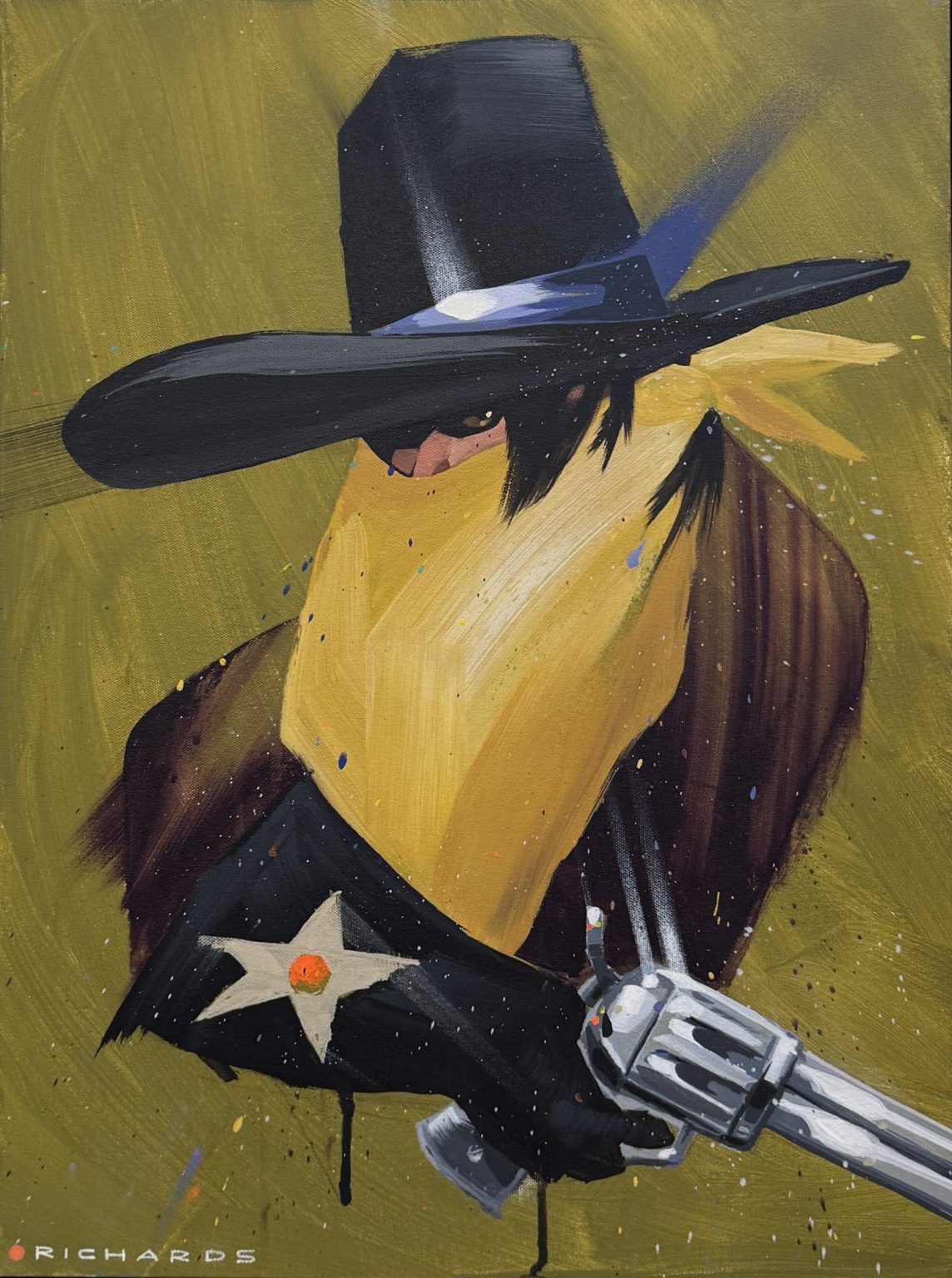 “DEATH IS A STAR” BY BRAD RICHARDS – Acosta Strong Fine Art